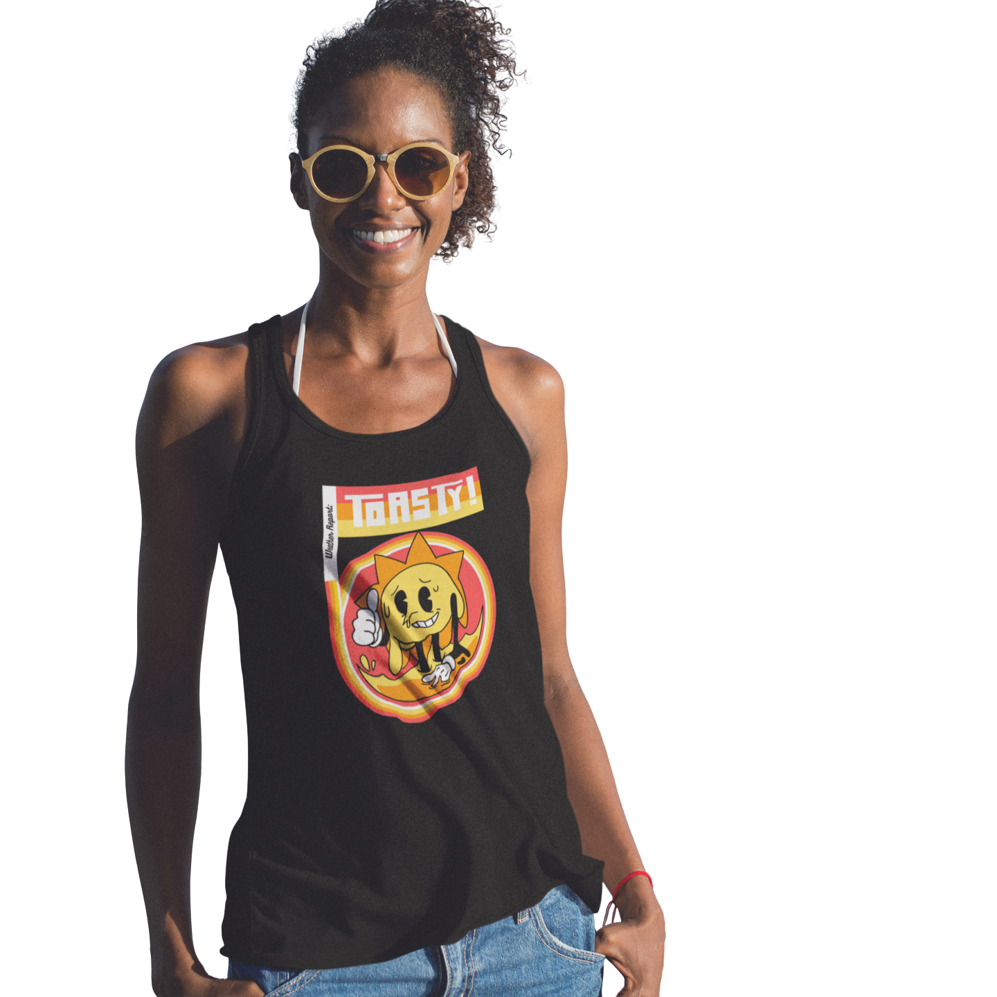 TOASTY Women's Racerback Tank – HeyCru